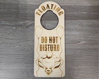 Horror Do Not Disturb Sign - Etsy