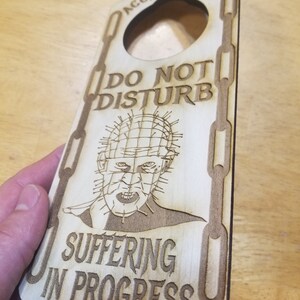 Hellraiser Pinhead's Acupuncture Do Not Disturb Suffering in Progress ...