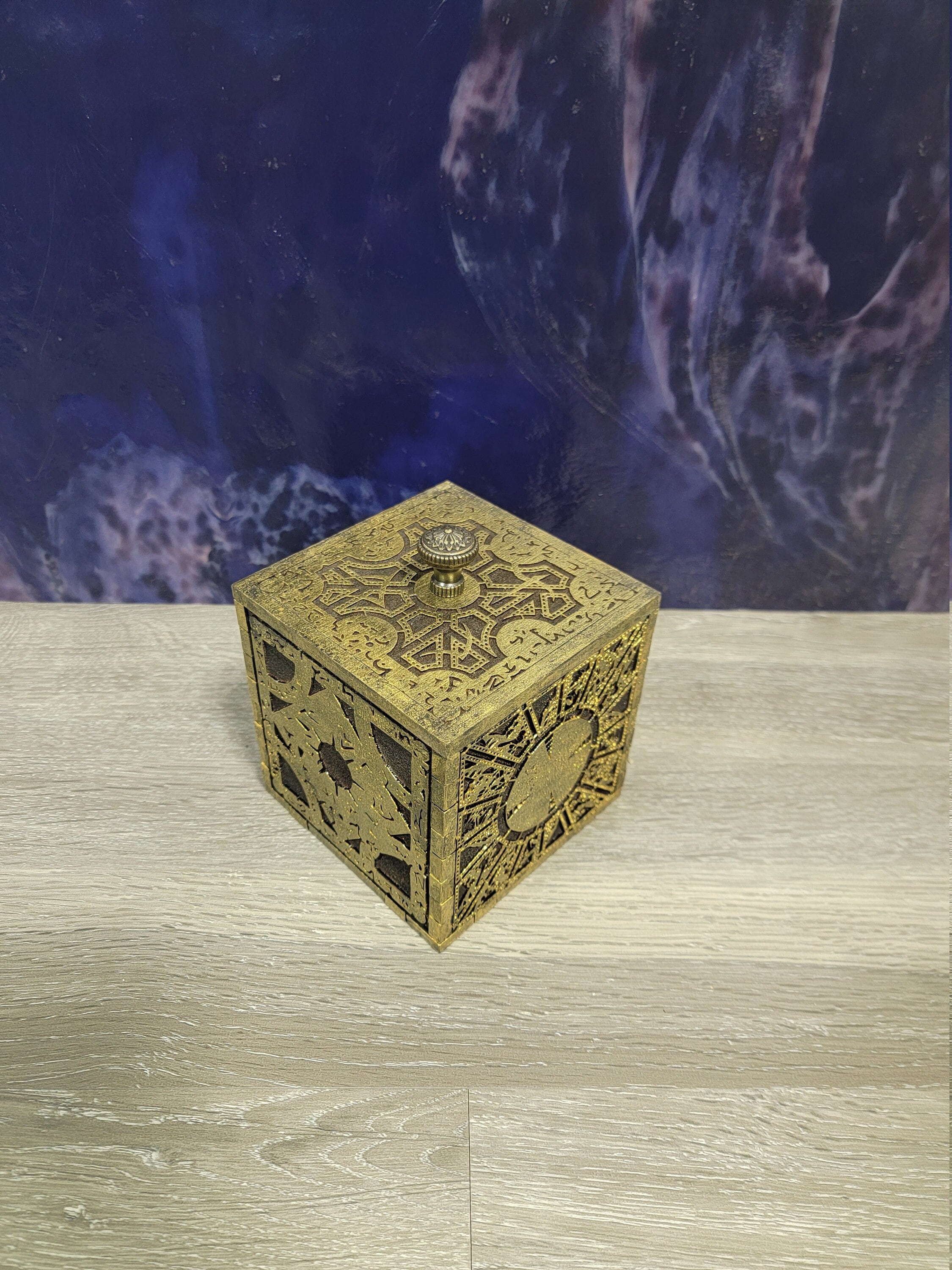 Hellraiser Cube From Hell Puzzle Box Crying Functional Configuration ...