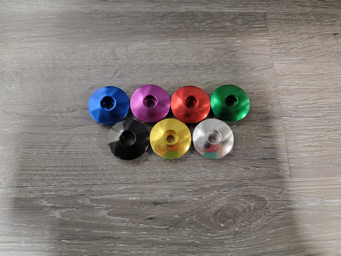 I Make Your Custom Bicycle Headset Stem Top Cap 1 1/8" Road Mountain ...