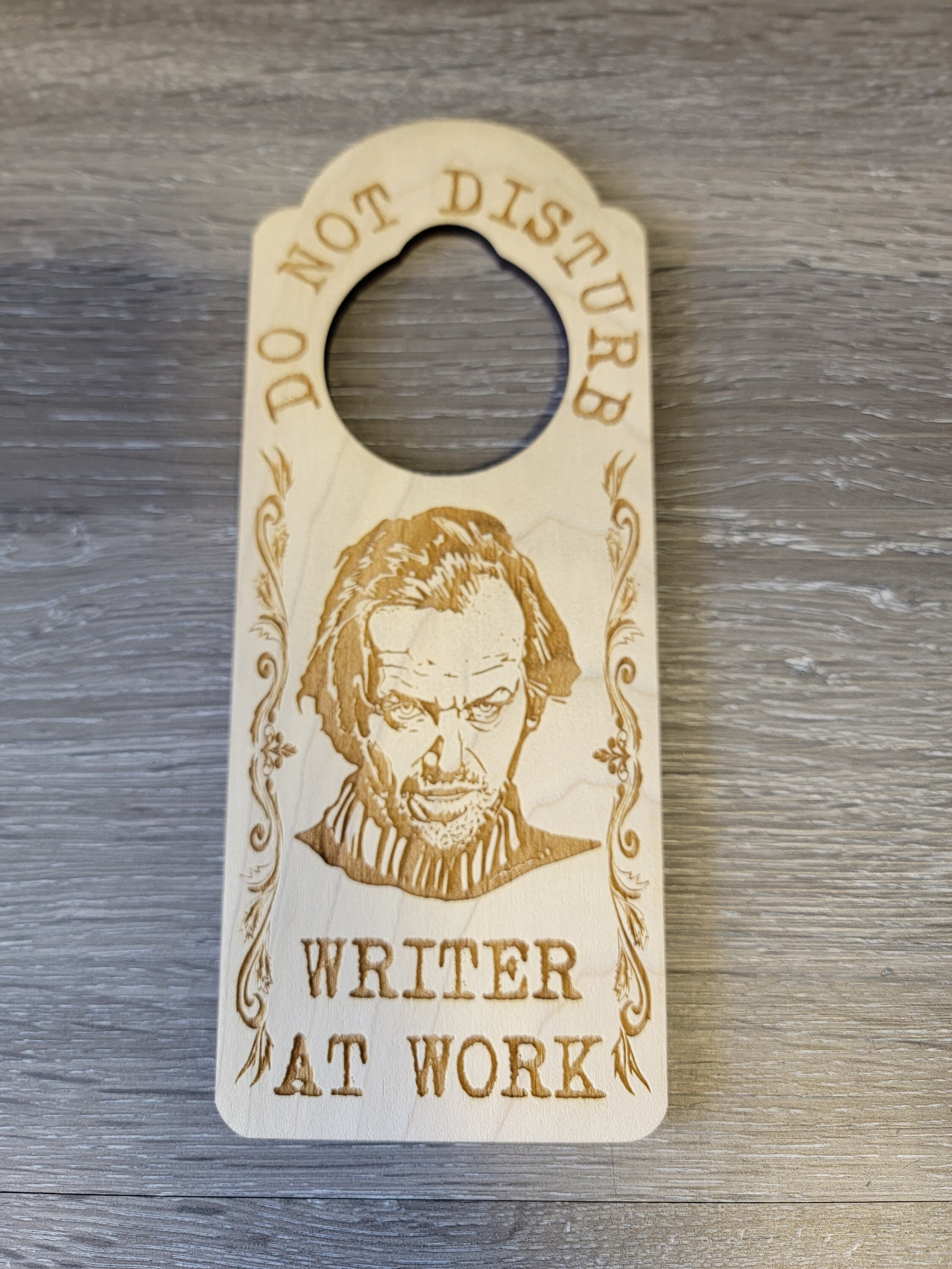 The Shining Do Not Disturb Writer at Work Engraved Door Hanger - Etsy The Shining Do Not Disturb Writer at Work Engraved Door Hanger - Etsy