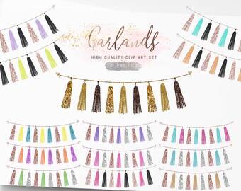 Garland Clip Art | Etsy