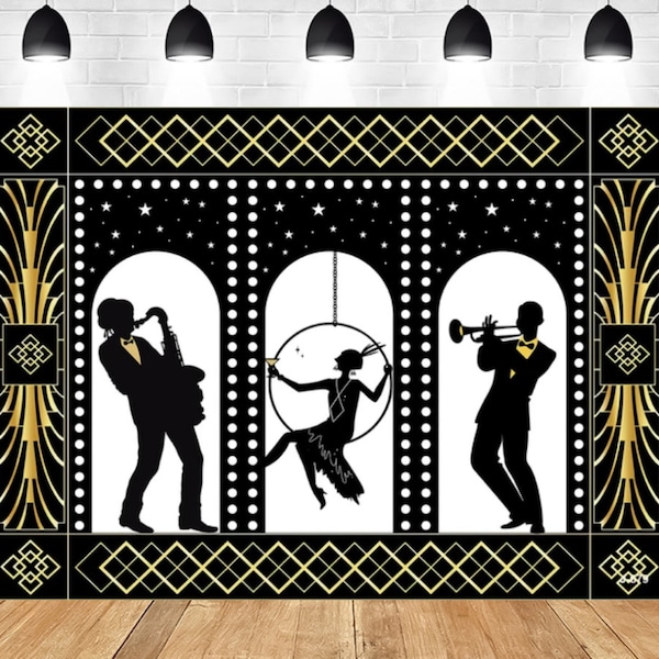 Great Gatsby Backdrop - Etsy