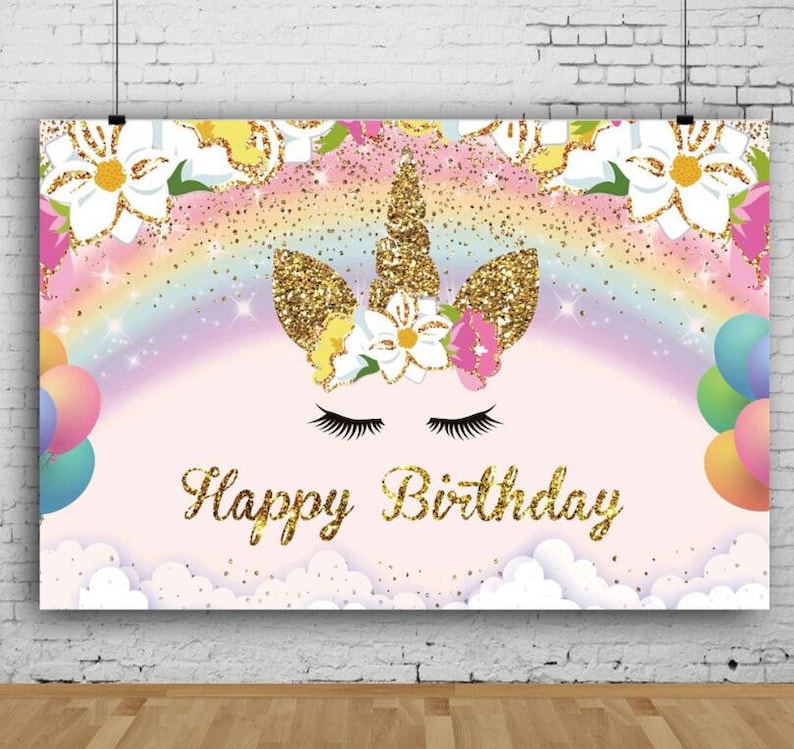 Photography Backdrops Girls Birthday Party Background Baby - Etsy