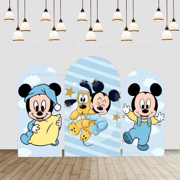 Baby Blue Mickey - Etsy