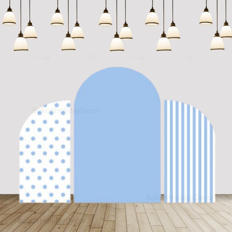 Blue Stripe Backdrop - Etsy