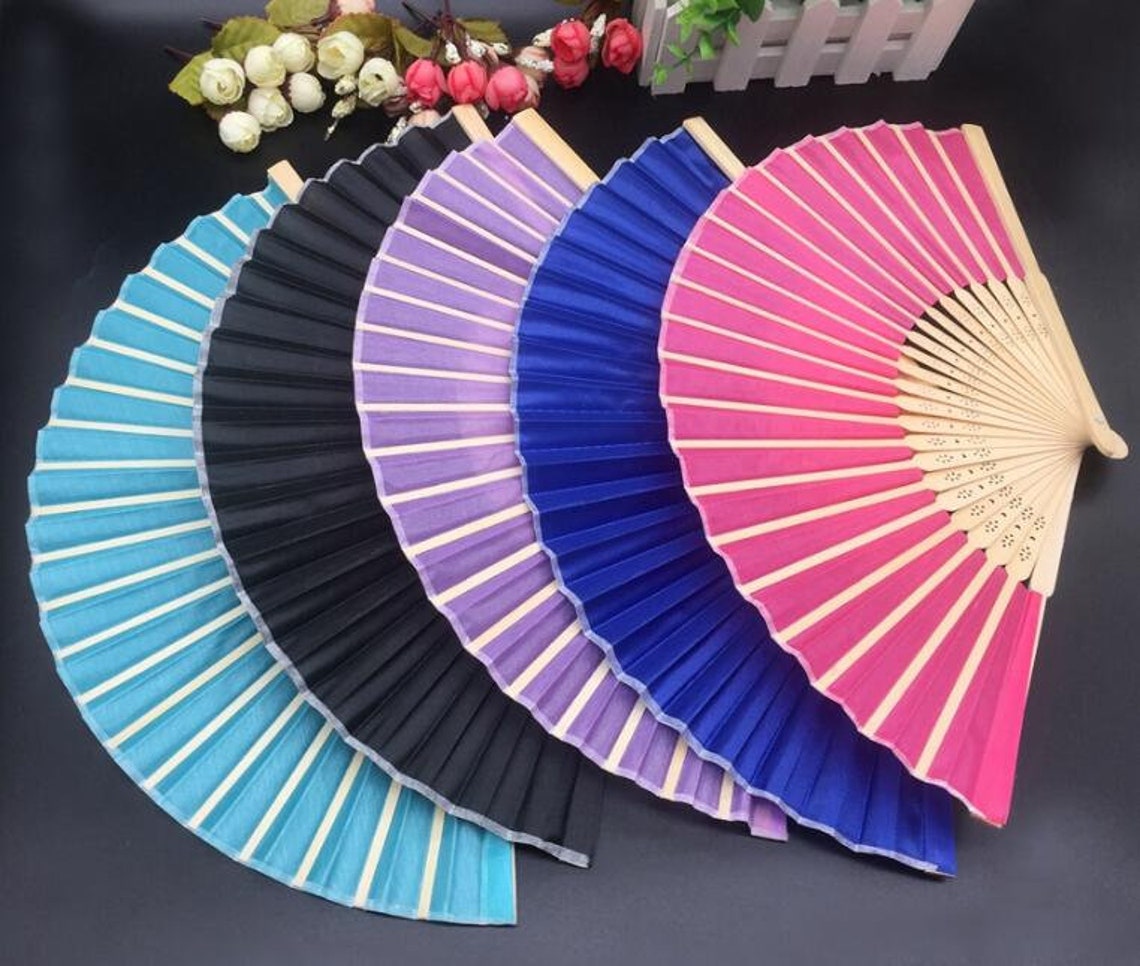 Summer Fans With Exquisite Packaging Hand Fan Bamboo Handheld - Etsy
