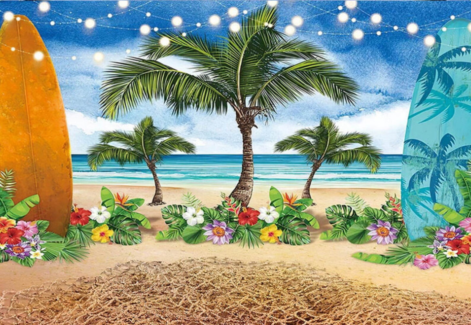 Summer Surf Theme Photography Backdrop Vinyl Printing Backdrop - Etsy