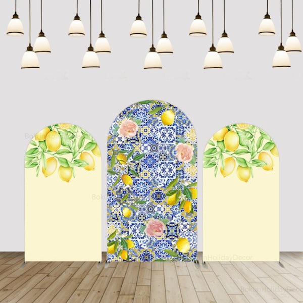 Lemon Arch Background Cover - Etsy