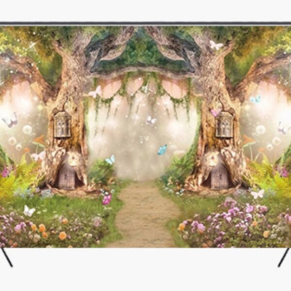 Enchanted Forest Backdrop - Etsy