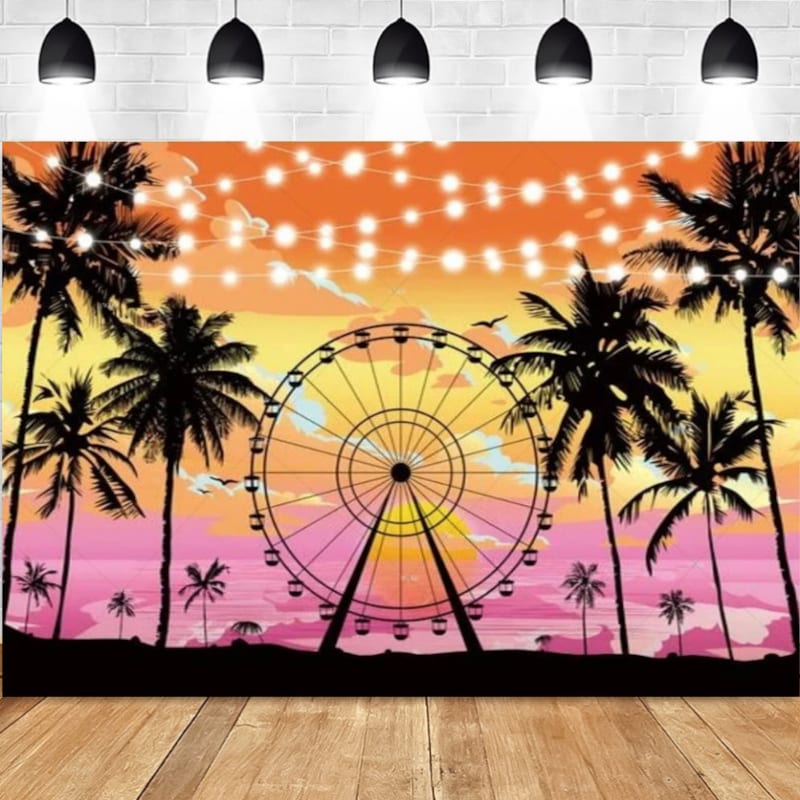 Backdrop Coachella - Etsy UK