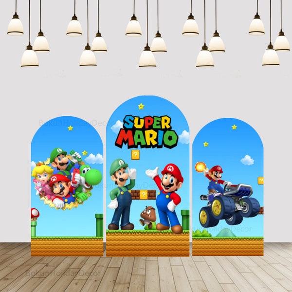 Mario Arch Backdrop Cover - Etsy