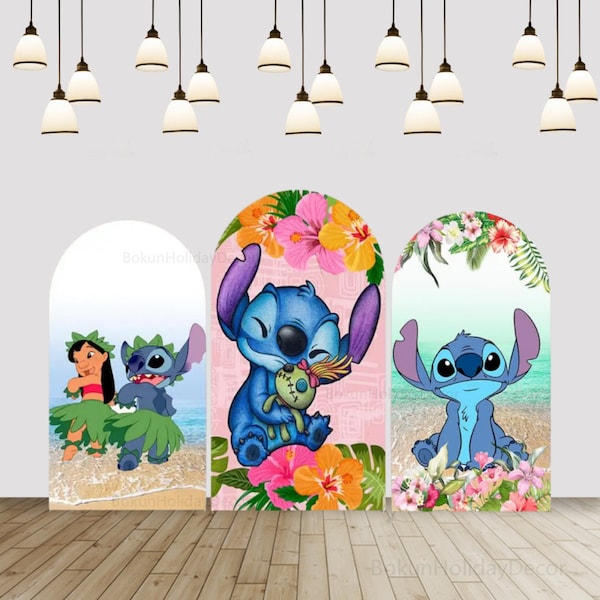 Lilo Stitch Backdrop Cover - Etsy