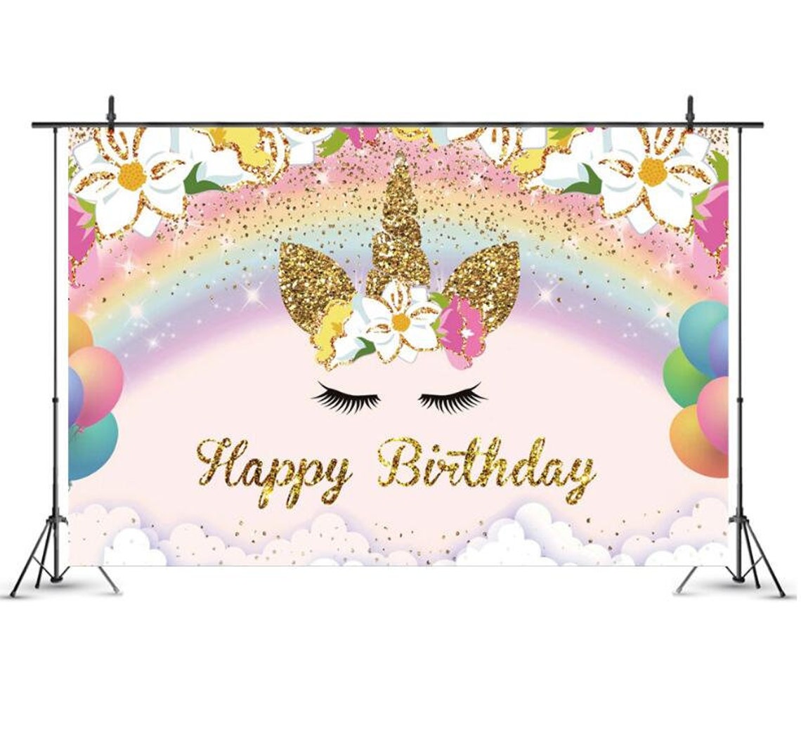 Photography Backdrops Girls Birthday Party Background Baby | Etsy