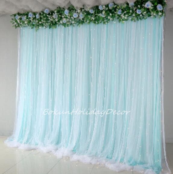 Colorful Tulle Backdrop for Bridal Shower Wedding Ceremony - Etsy