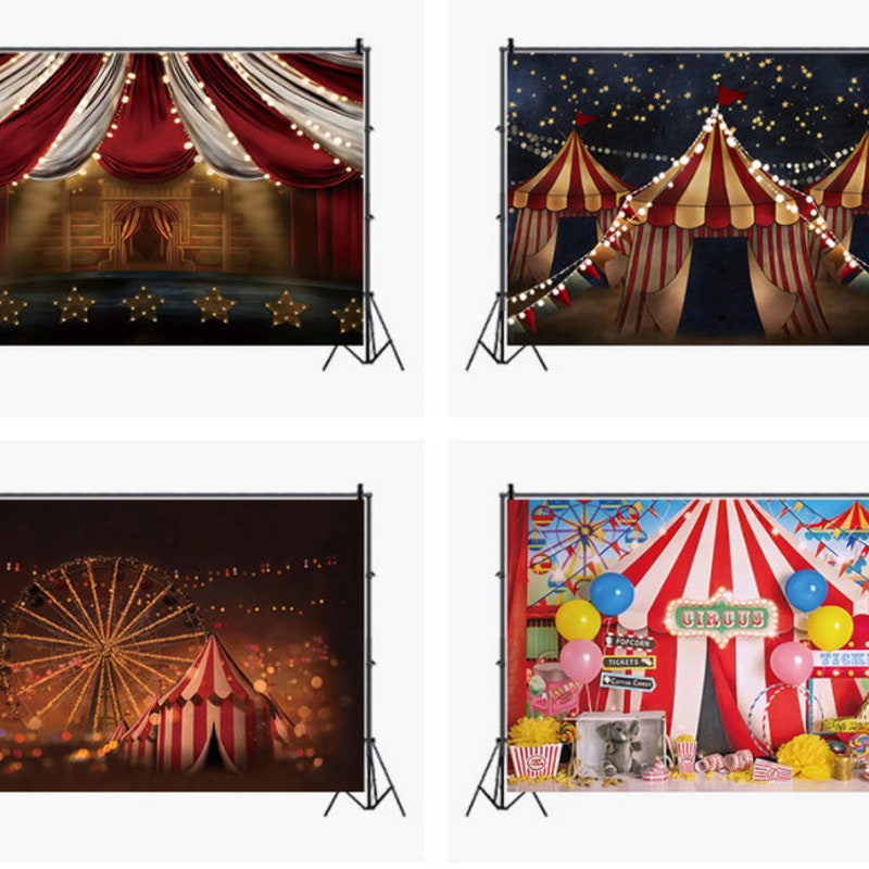 Circus Party Decor - Etsy
