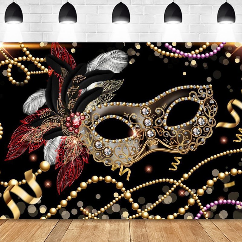 Masquerade Backdrop - Etsy