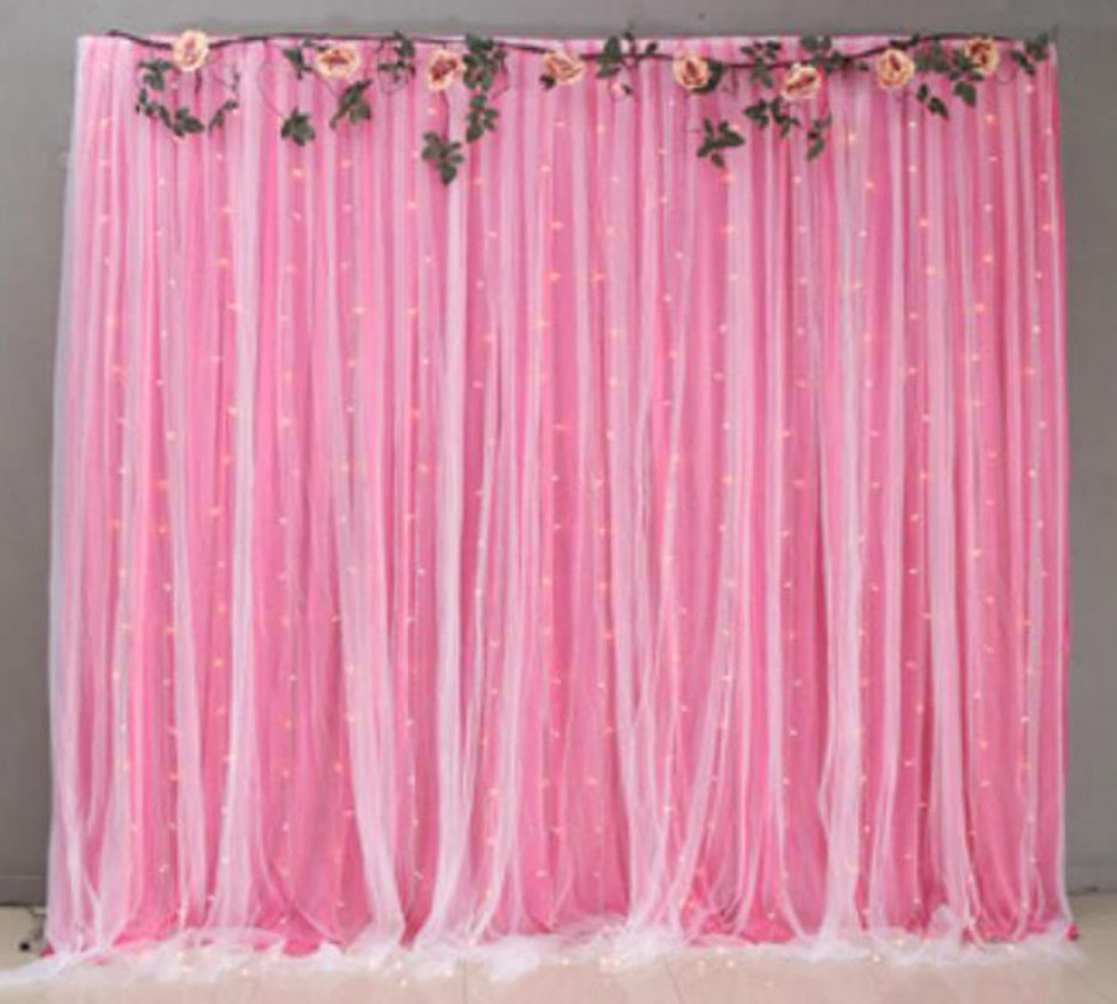 Colorful Tulle Backdrop for Bridal Shower Wedding Ceremony | Etsy