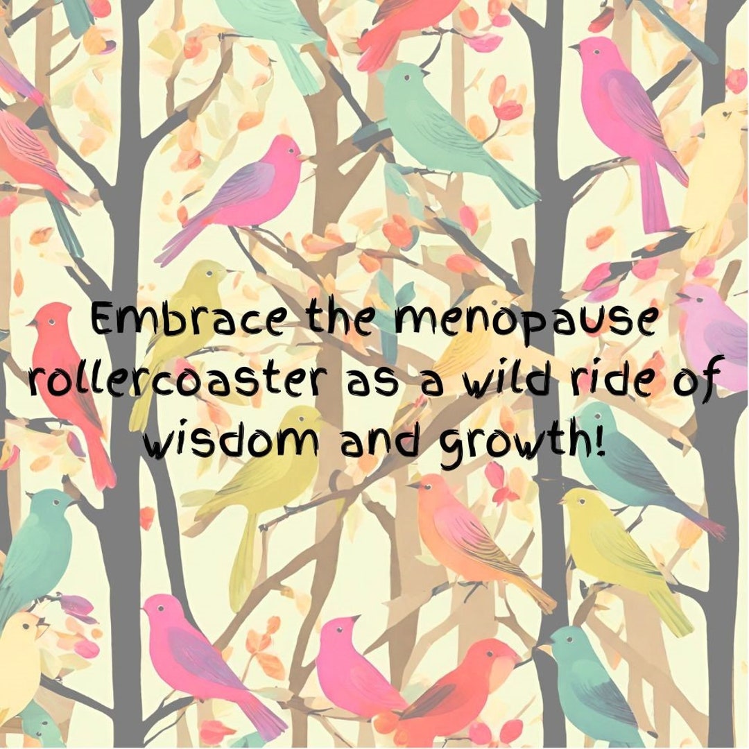 Instantly Downloadable Menopause Affirmation Cards | Positive Mindset ...