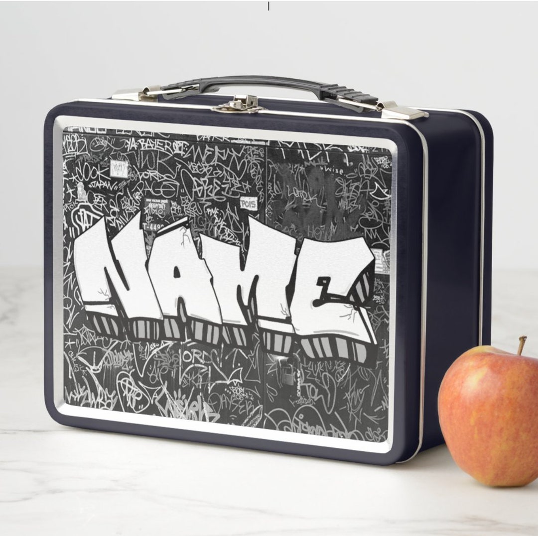 Graffiti Lunch Box Custom Graffiti Lunch Bag Cool Lunch Boxes ...
