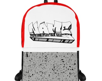 Graffiti Backpack - Etsy