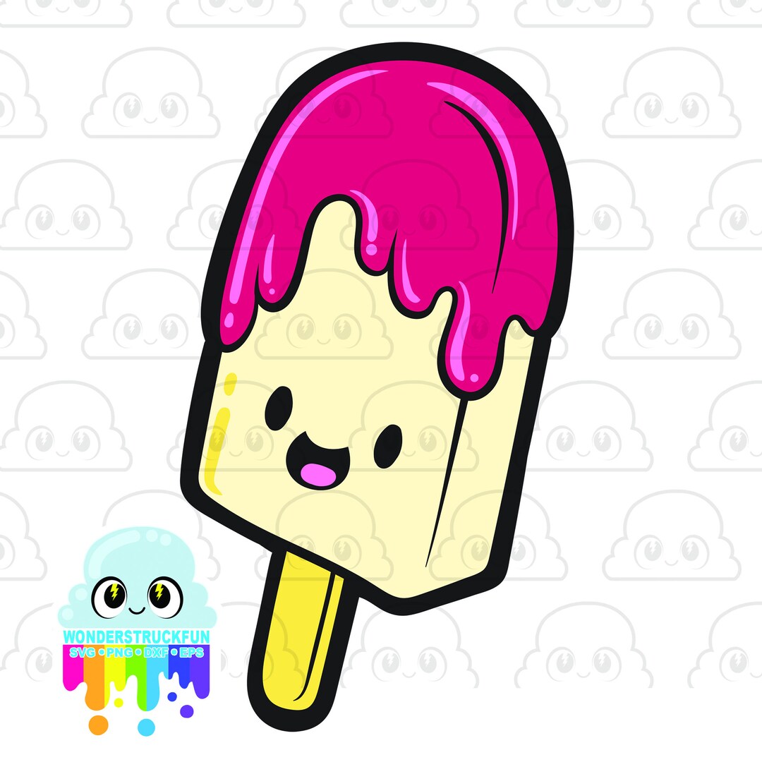 Ice Pop Cutie SVG, Popsicle Cut File, Family Shirts, Kawaii, Cute Shirt ...