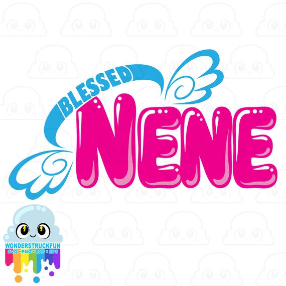 Blessed Nene SVG Nene Cut File Family Shirts Grandmother | Etsy Australia