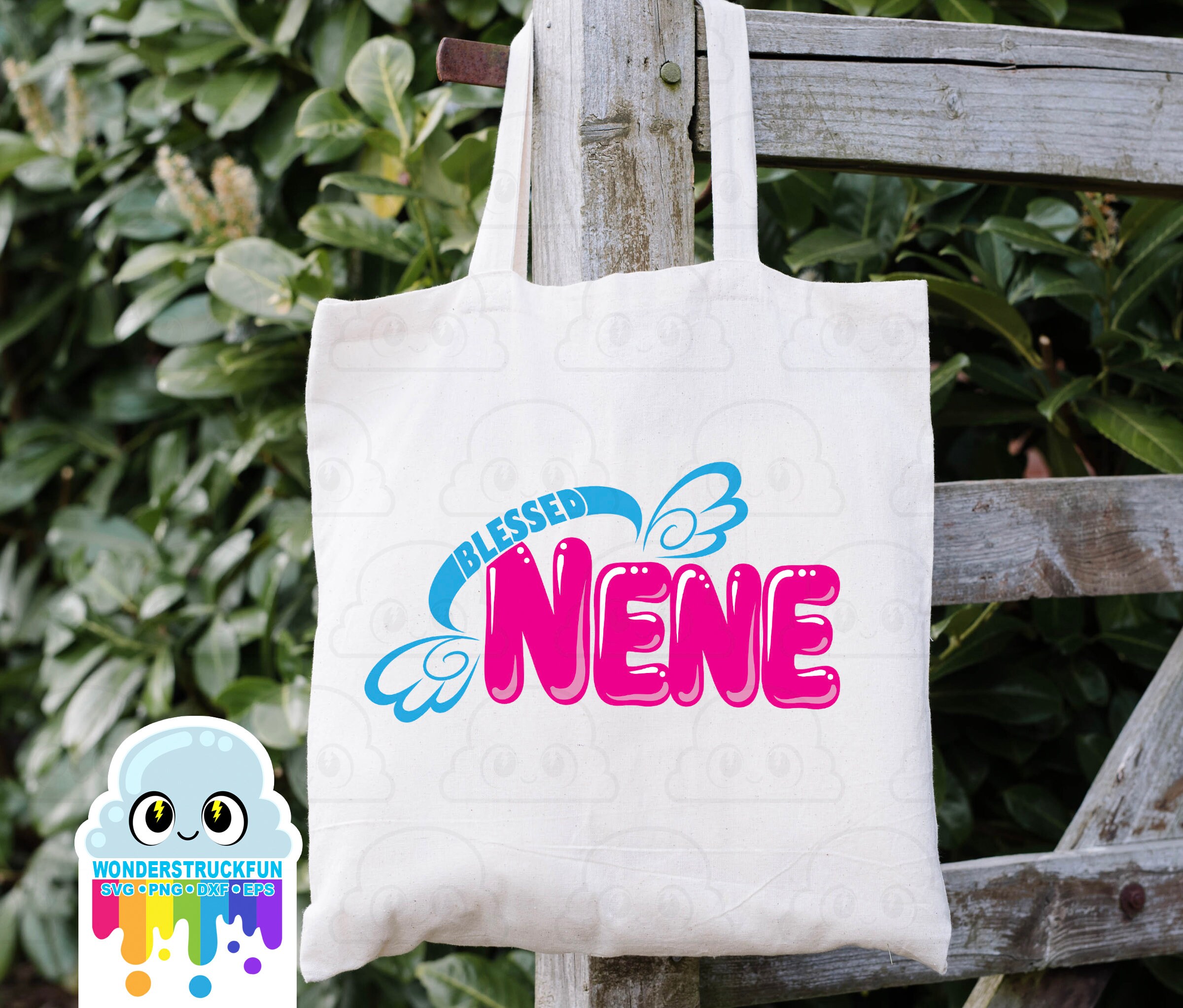 Blessed Nene SVG, Nene Cut File, Family Shirts, Grandmother, Christian ...