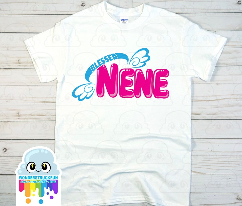 Blessed Nene SVG, Nene Cut File, Family Shirts, Grandmother, Christian ...