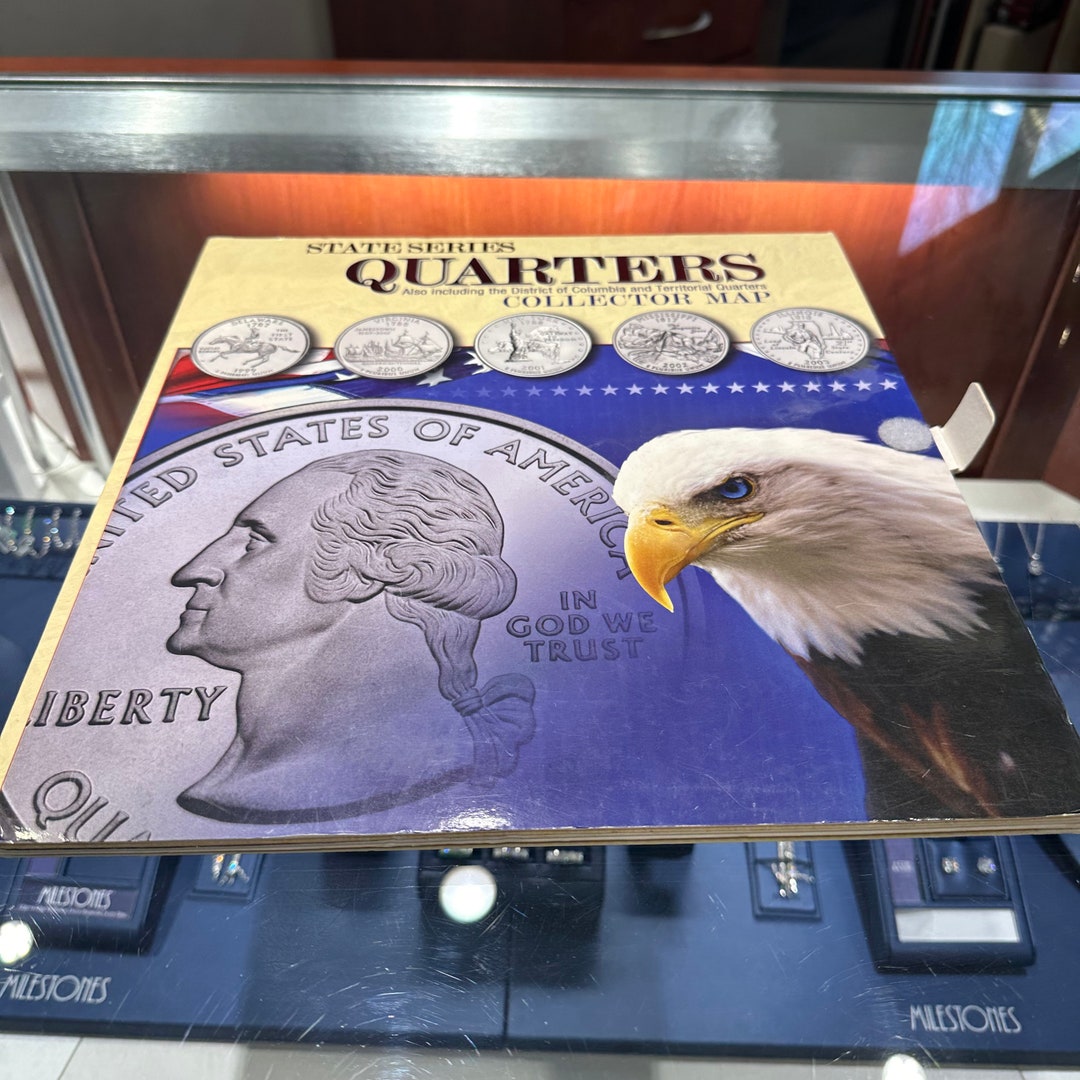 States Series Quarters Including Collector Map - Etsy