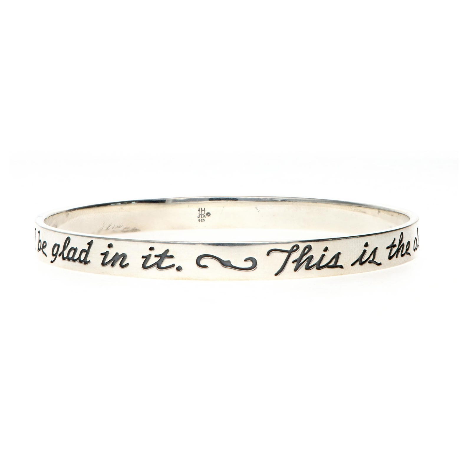 Authentic James Avery "this is the Day" Bangle, Retired .925 Sterling ...