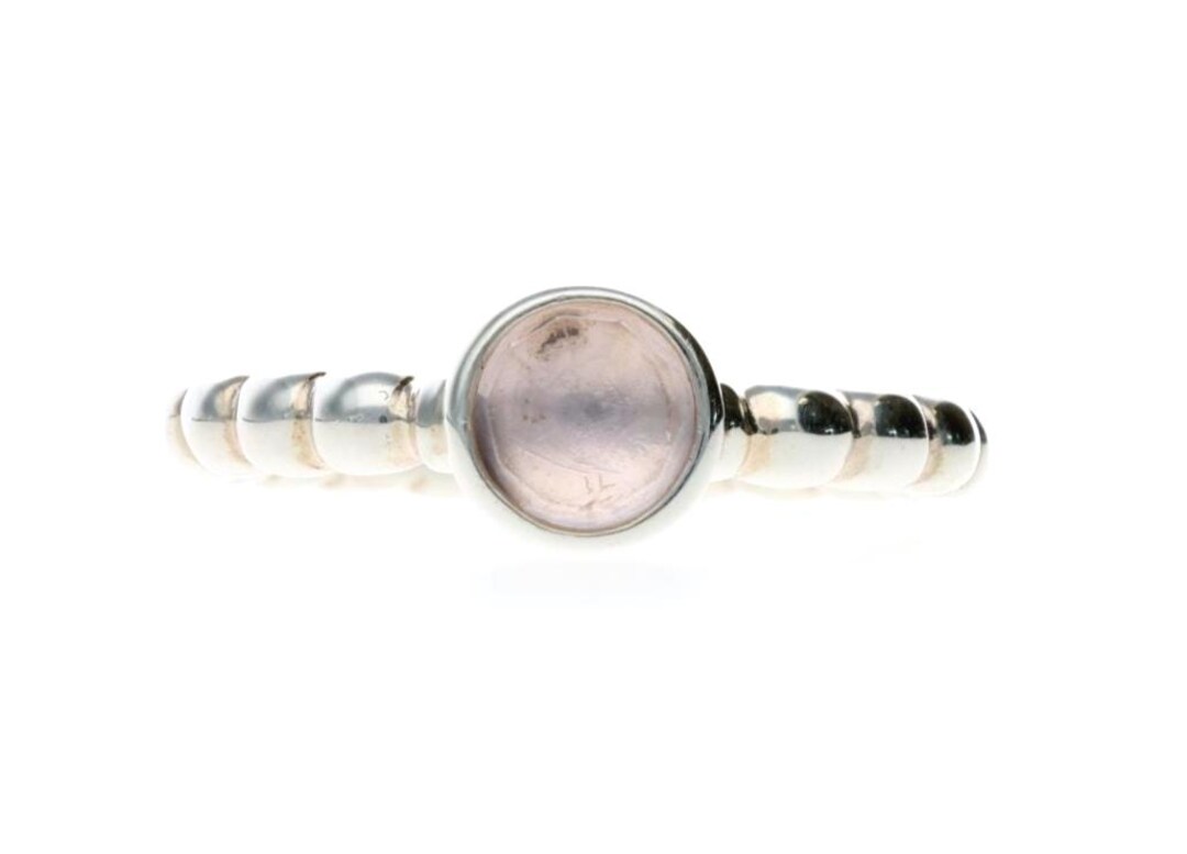 Retired Pandora Rose Quartz Sweet Dreams Ring – 925 Sterling Silver ...