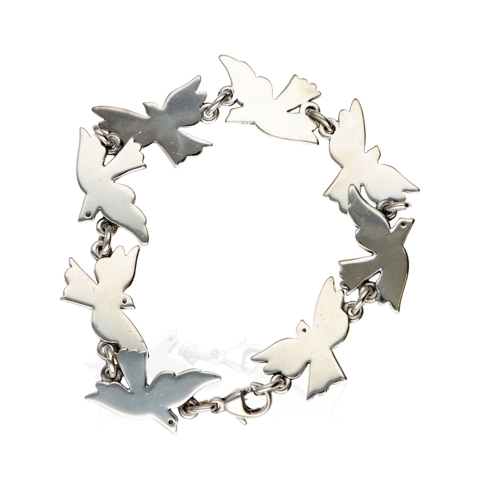 Authentic James Avery Retired Finch Bird Bracelet | Rare 925 Sterling ...