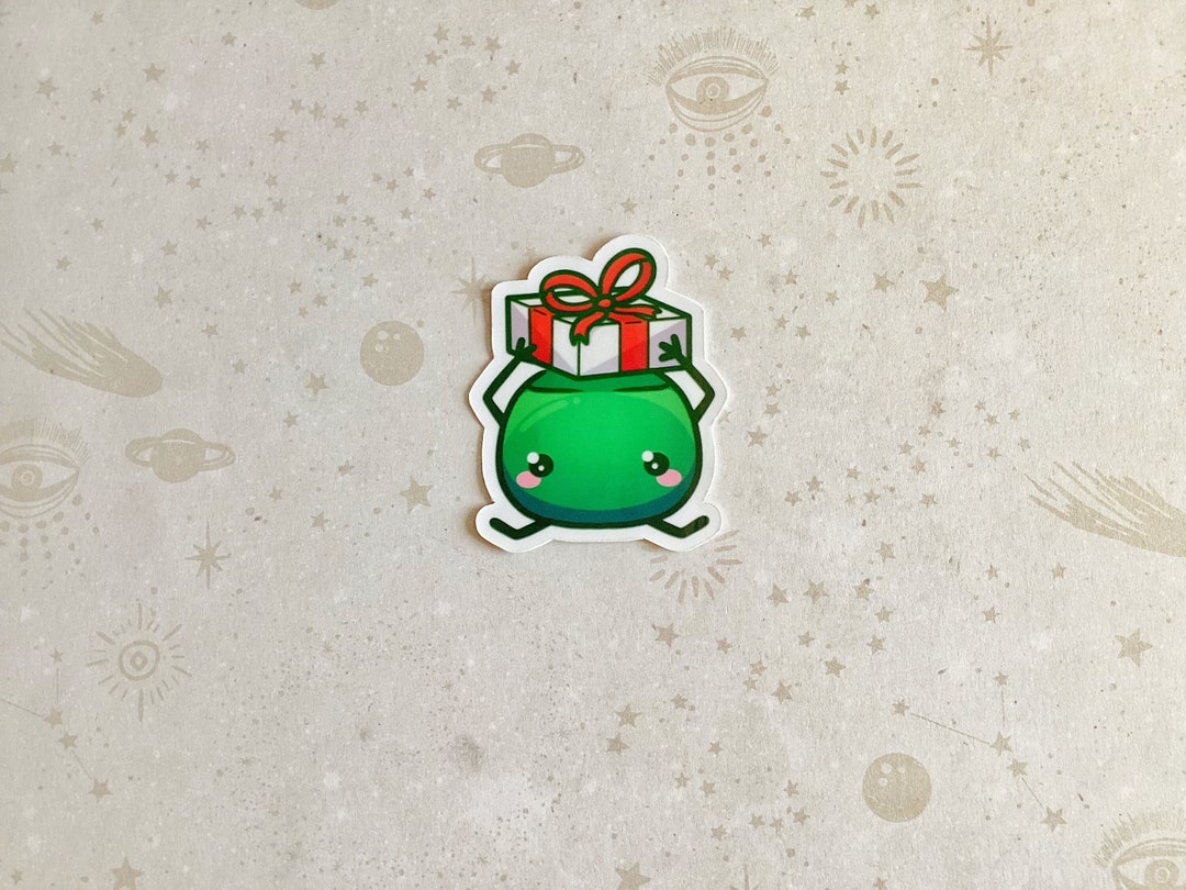 Stardew Valley Junimo Gift Sticker Cozy Gamer Vinyl Sticker Community ...
