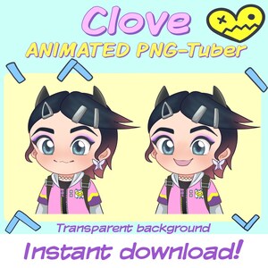 Cute Chibi Clove Valorant Pngtuber Vtuber Giftuber Stream Twitch ...