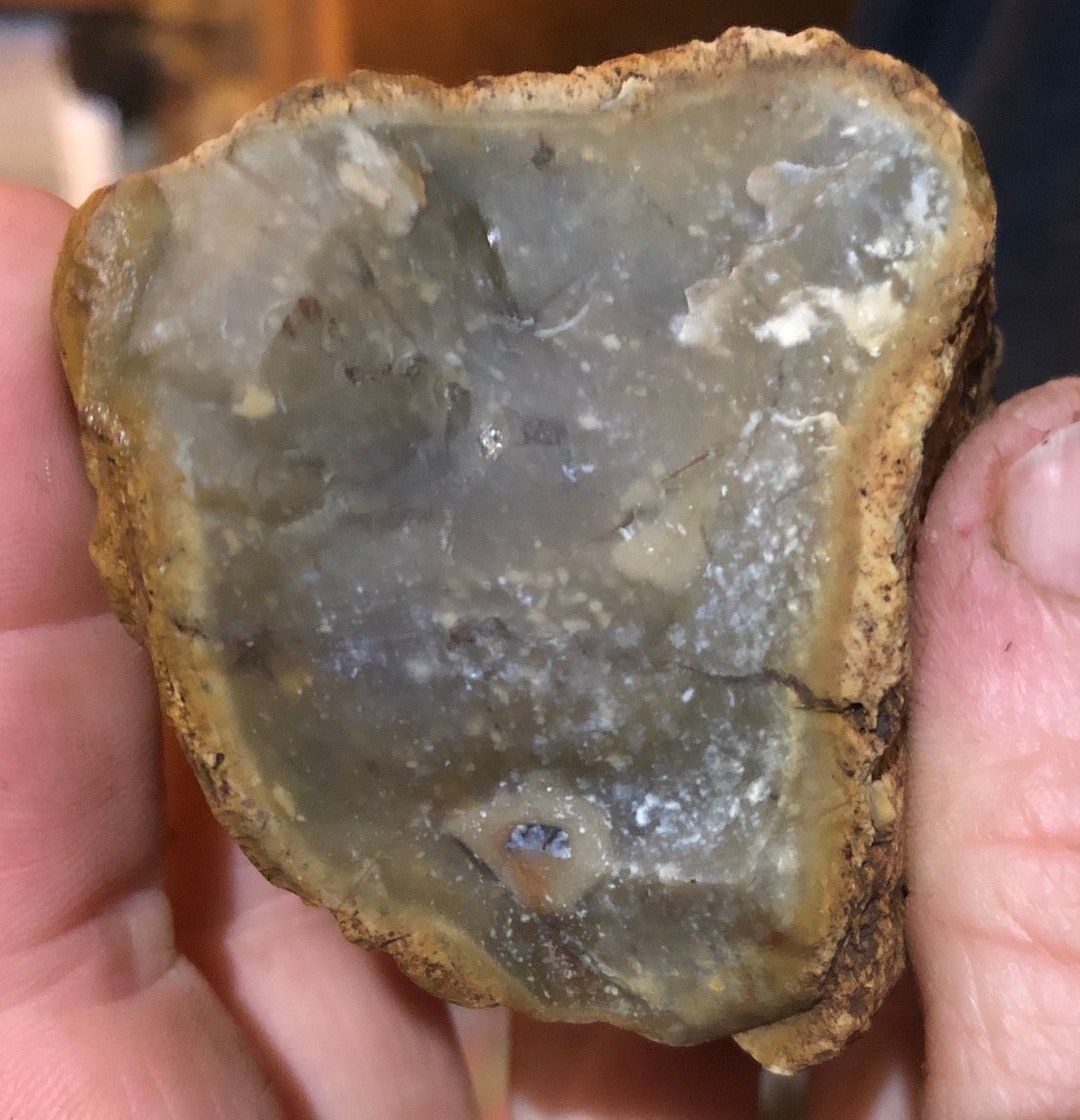 Translucent Multi Color Texas Flint Chert for Knapping Blue Green Gray ...