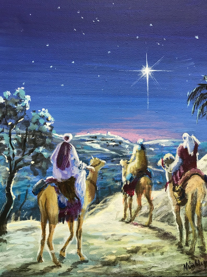 The Gift of the Magi and the Journey to the Holy Land by the Three Wise ...