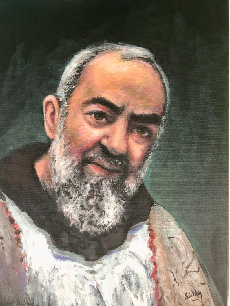 Saint Padre Pio Catholic Saint - Fine Art Print - Etsy