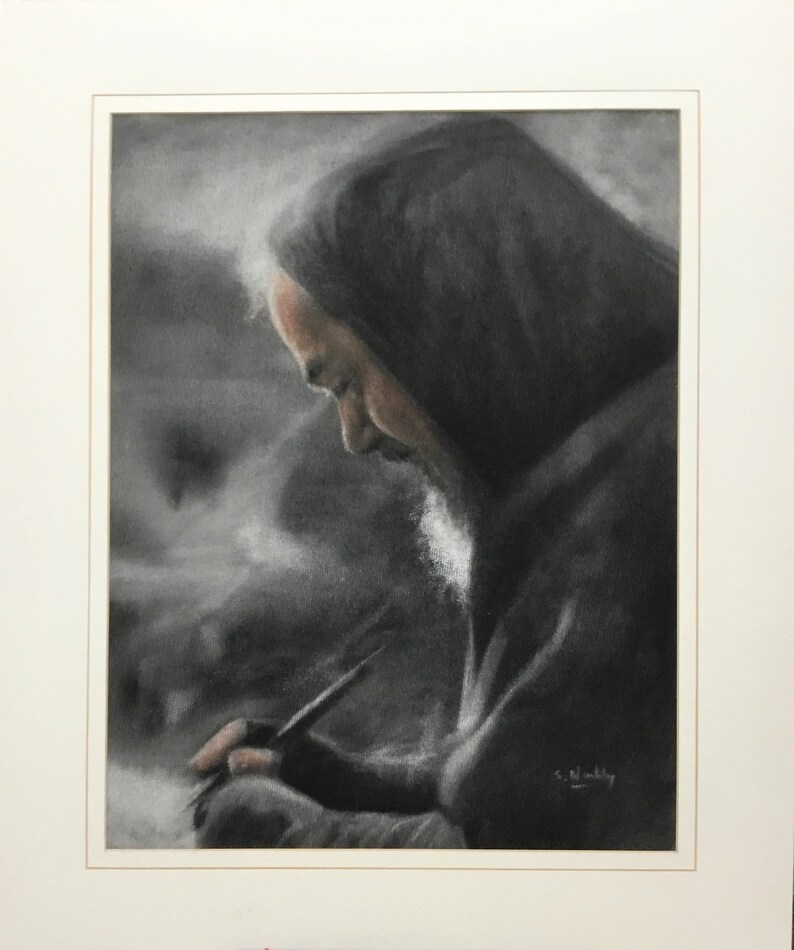 Saint Padre Pio, Limited Edition Fine Art Print Vintage Image of St ...