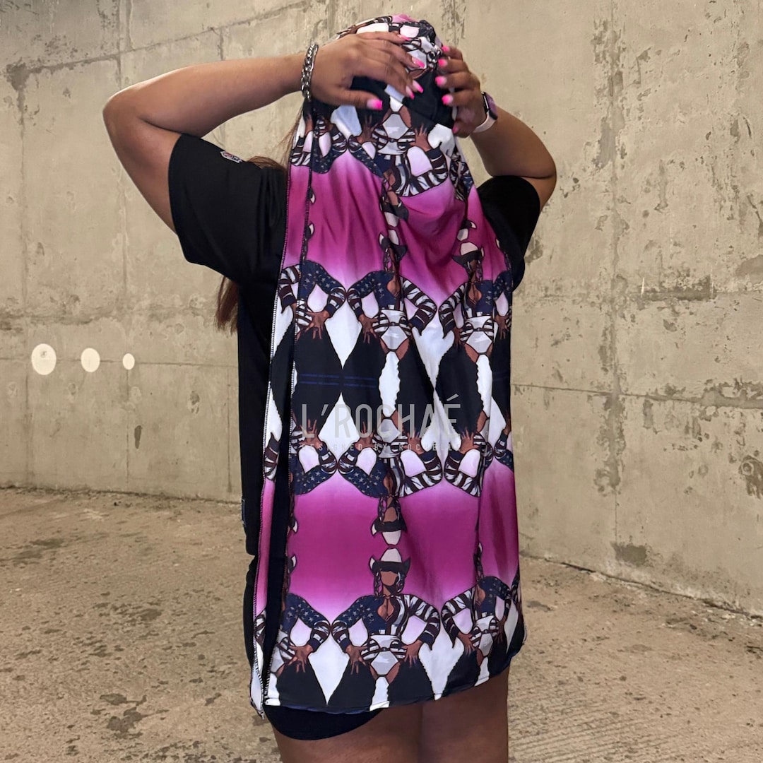 LONGLINE Pink Art Repeat Style Cowboy Carter - Digitally Drawn and ...