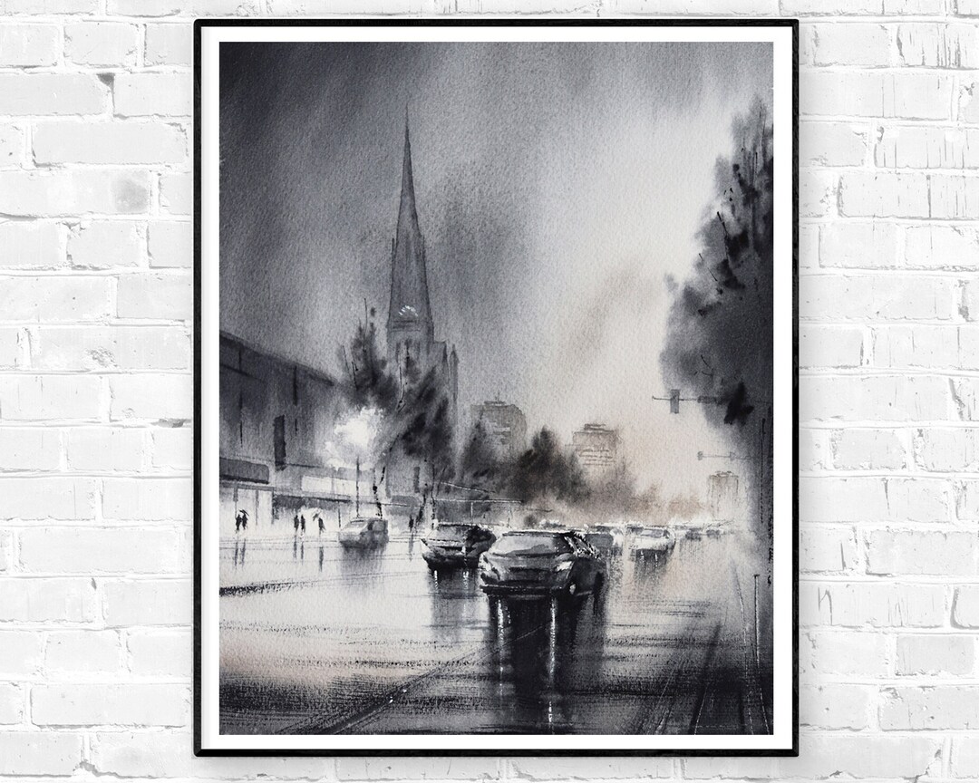 Victoria BC Print - Vancouver Island Art - British Columbia ...