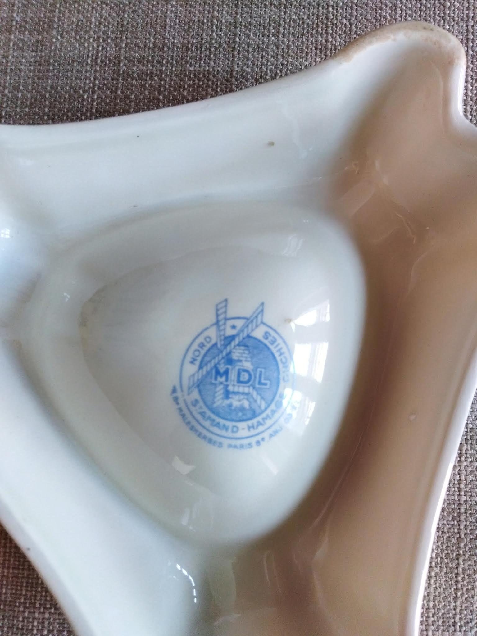 Martini French Vintage Ceramic Advertising Ashtray - Etsy