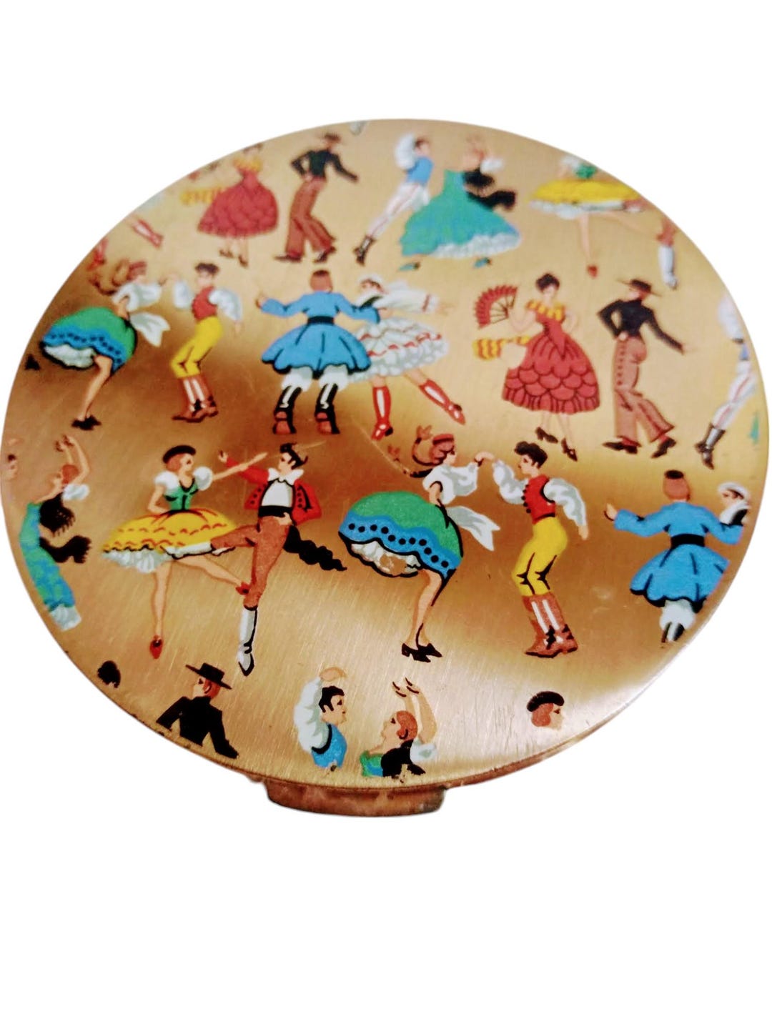 Stratton of London Dancers Compact, Fifties - Etsy