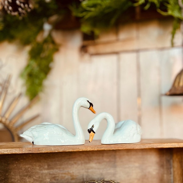 Ceramic Swan - Etsy