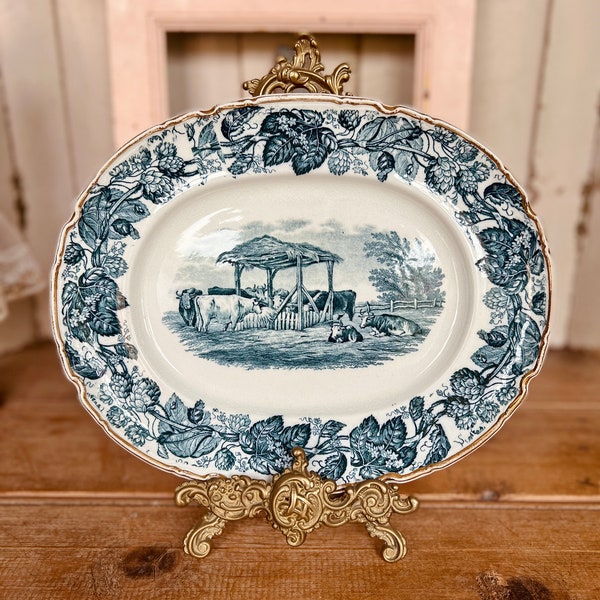 Spode Copeland Duncan Rural Scene - Etsy