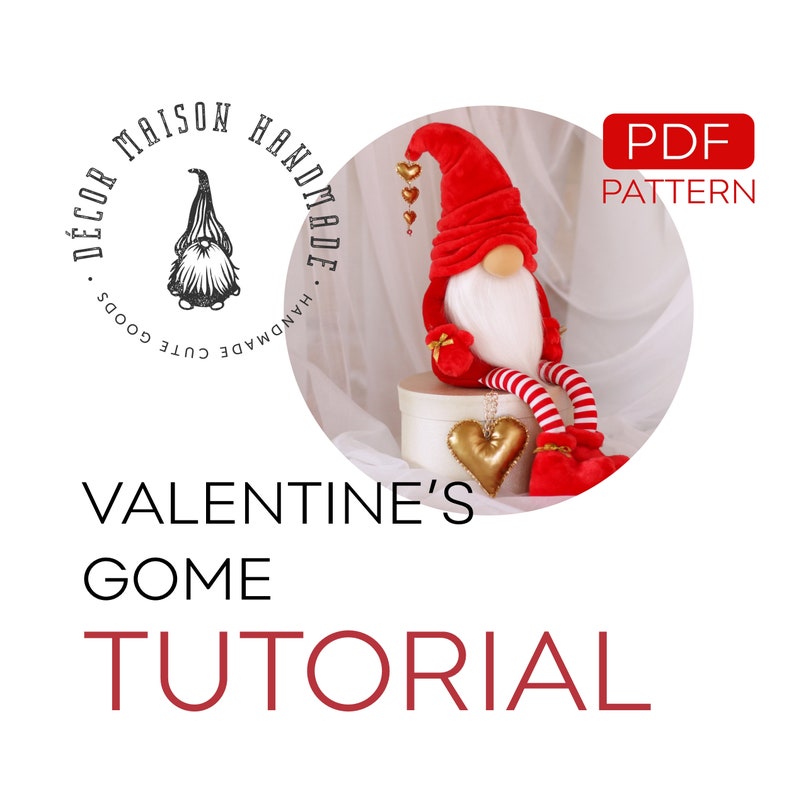 Gnomes Pattern Gnomes Sewing Pattern PDF Gnome With a Golden - Etsy