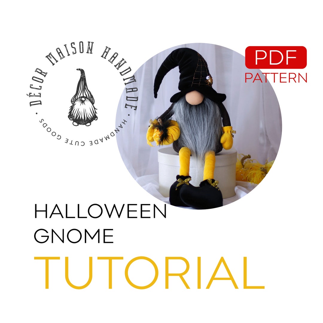 Halloween Gnome Sewing Patterns Nisse Tomte , Gnome Pattern PDF Gnomes ...
