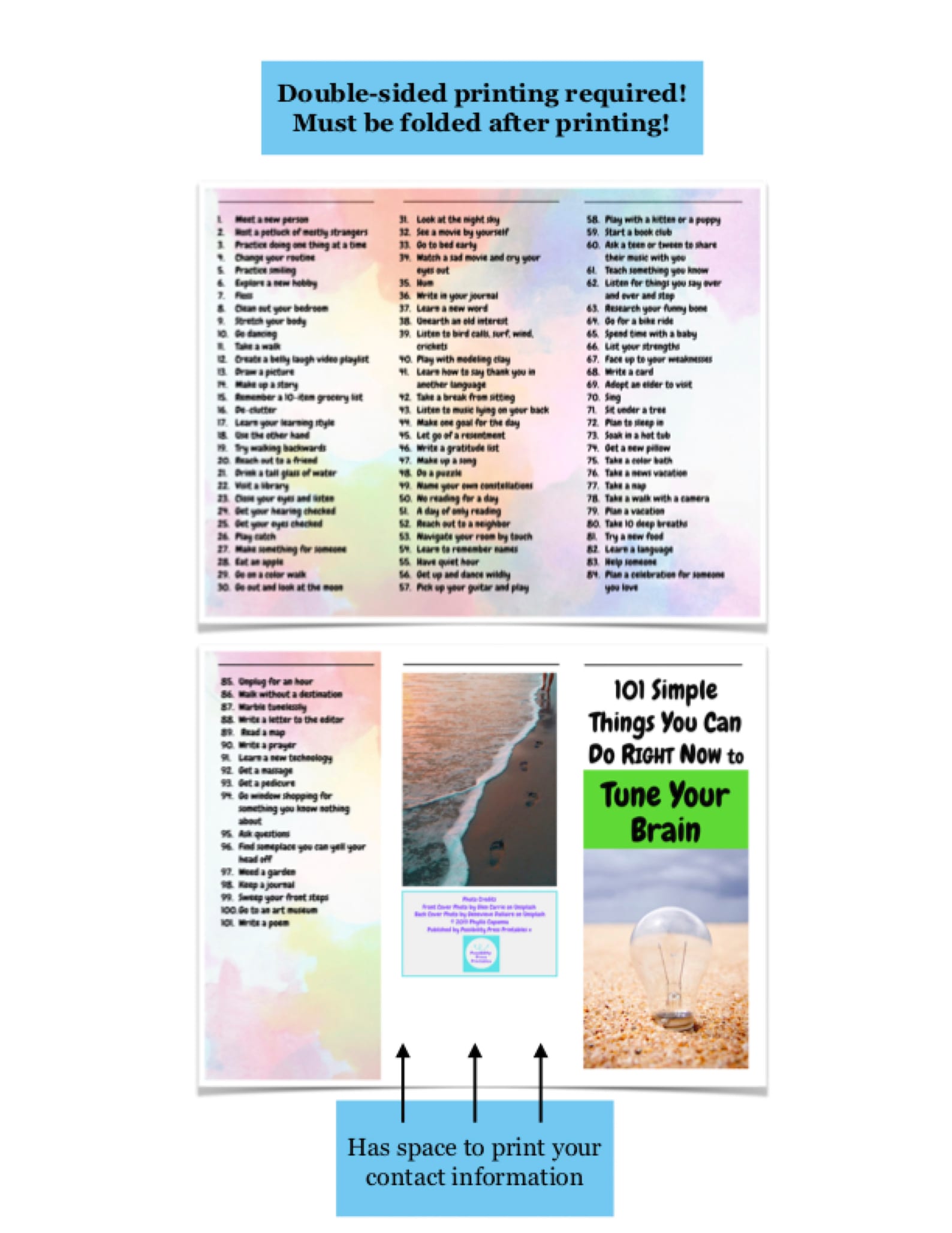 Wellness, Mental Health, Life Skills, Recovery, Brain Health, Poster ...