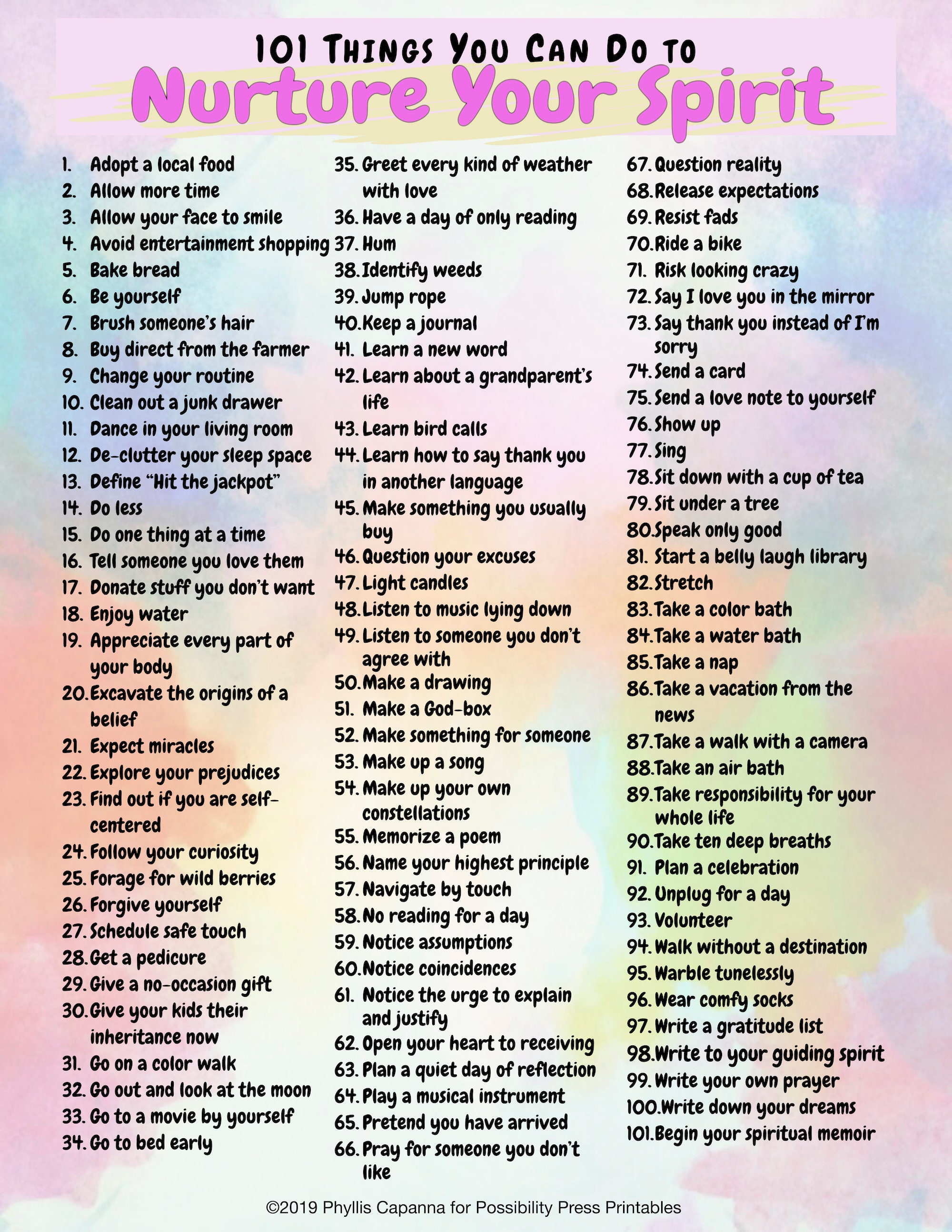 Wellness, Mental Health, Life Skills, Recovery, Self Care, Brochure ...