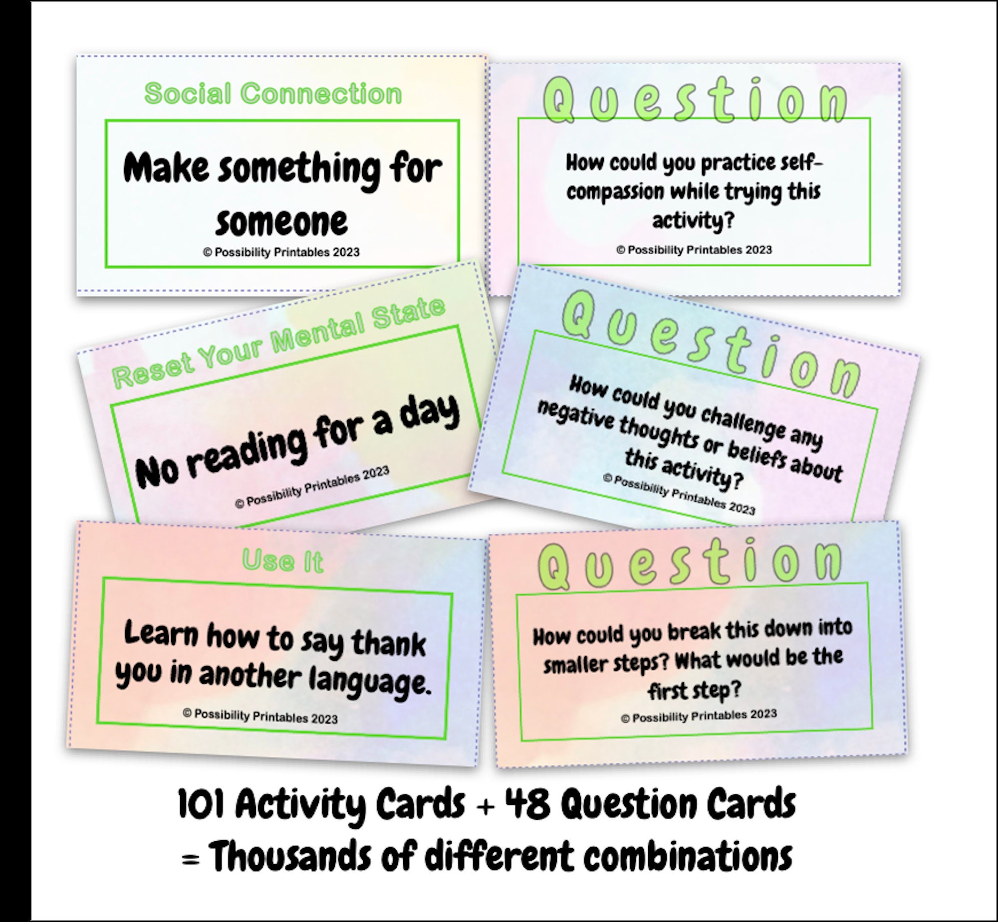 Brain Health Group Therapy Activity Bundle - Etsy